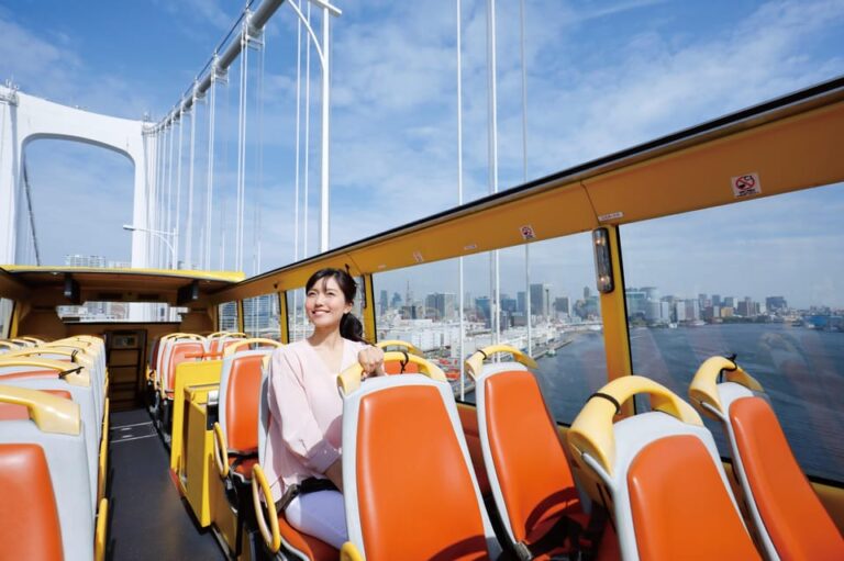 Tokyo: 60MIN Panoramic Open Top Bus Tour With Audio Guide | The Abroad ...