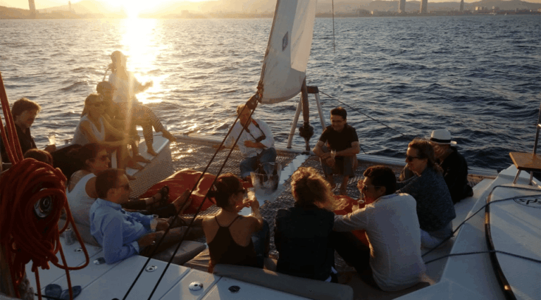 Barcelona: Shared Cruise on Luxury Catamaran Drinks + Snacks | The ...