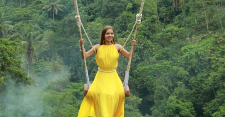 Bali: Aloha Ubud Swing With Optional Day Trip and Activities | The ...