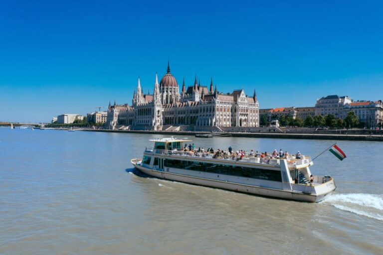 Budapest: Day or Night River Cruise on Panoramic Boat | The Abroad Guide