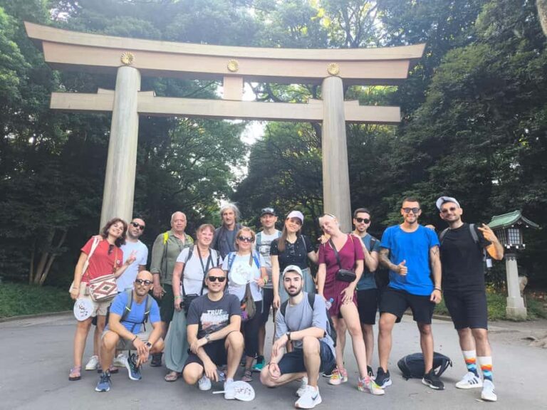 Tokyo Guided Tour: Omotesando, Takeshita dori, Meiji Jingu, and Shibuya ...